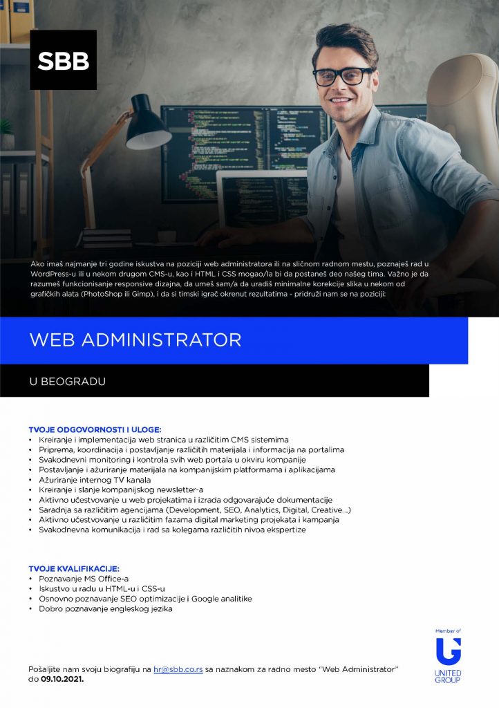 Web administrator | SBB