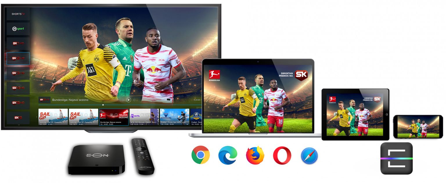 EON TV - Tvoji omiljeni sadržaji, aplikacije, Android igre | SBB