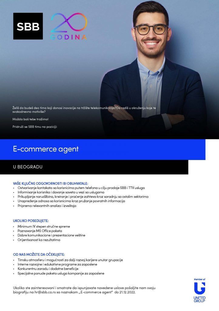 E-commerce agent | SBB