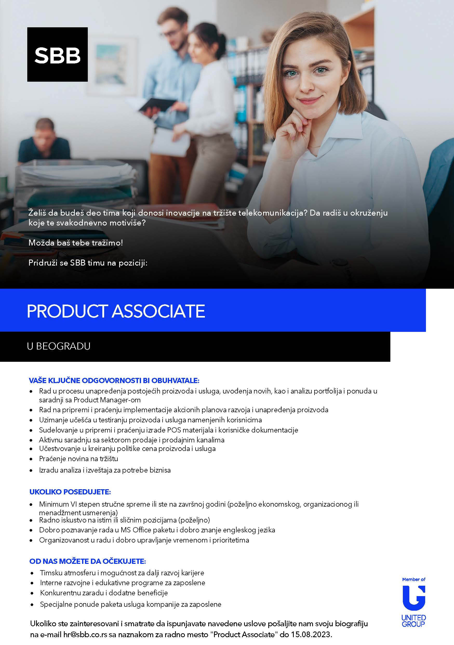 Product Associate | SBB