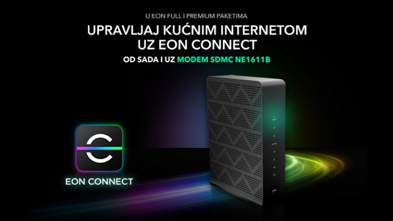 EON Connect dostupan korisnicima modema SDMC NE1611B | SBB