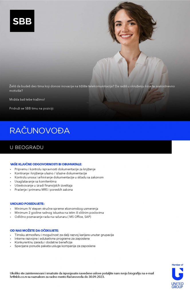 Računovođa | SBB